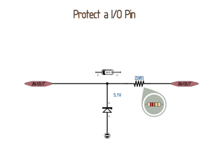 Protecting your IO (Input Output) using Zener Diode | 14core.com