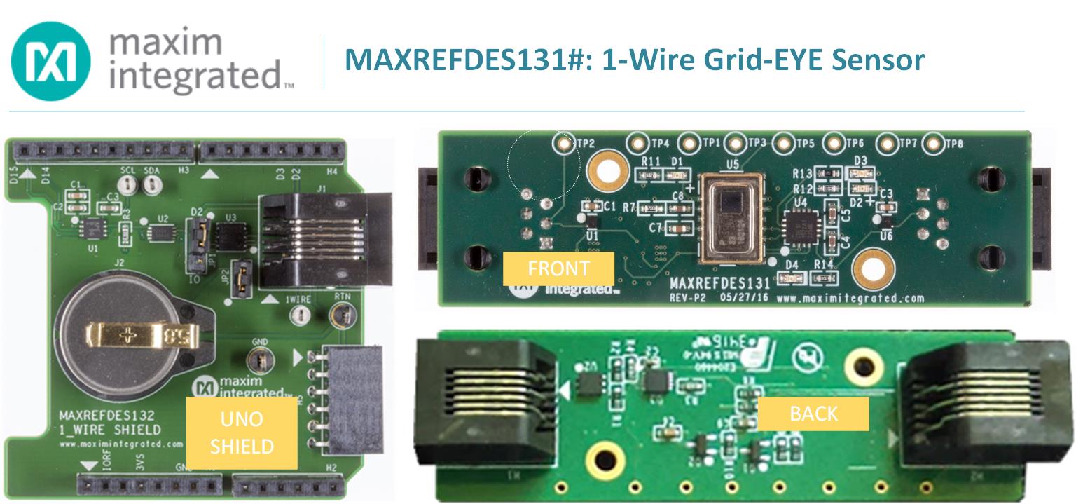 MAXREFDES131-MAXIM-Integrated-Grid-Eye-IR-Array-Sensor | 14core.com