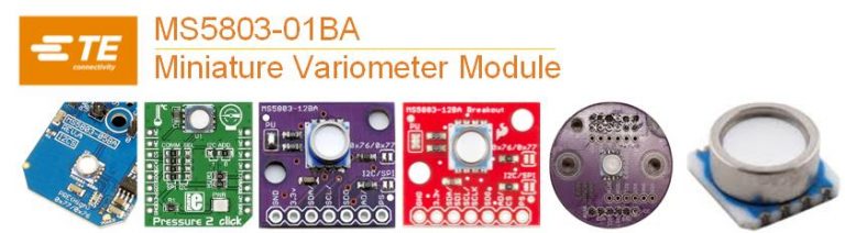 MS5803-01BA i2C Pressure / Temperature Sensor | 14core.com