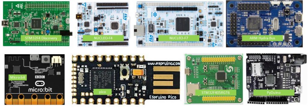Stm32 Arm Compatible Micropython Development Boards