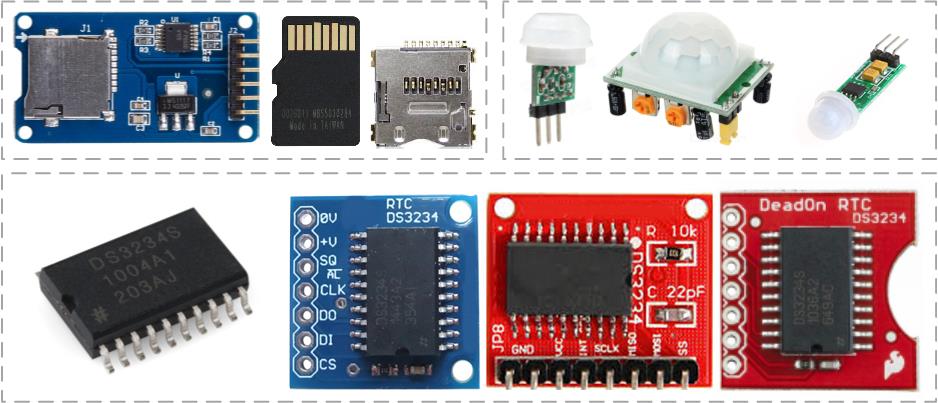 Motion Data Logging with RTC/PIR as Stand Alone | 14core.com