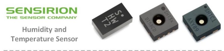 Sensirion SHWX, SHTCX, SHT3X Temp. Humid Sensor | 14core.com