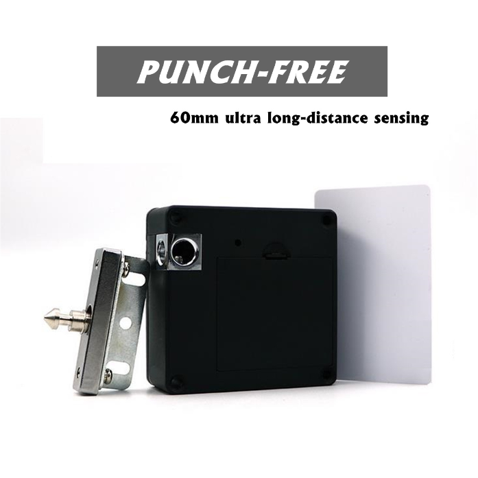 Lock Auto Safety Security Punch-free Home Card(10) | 14core.com