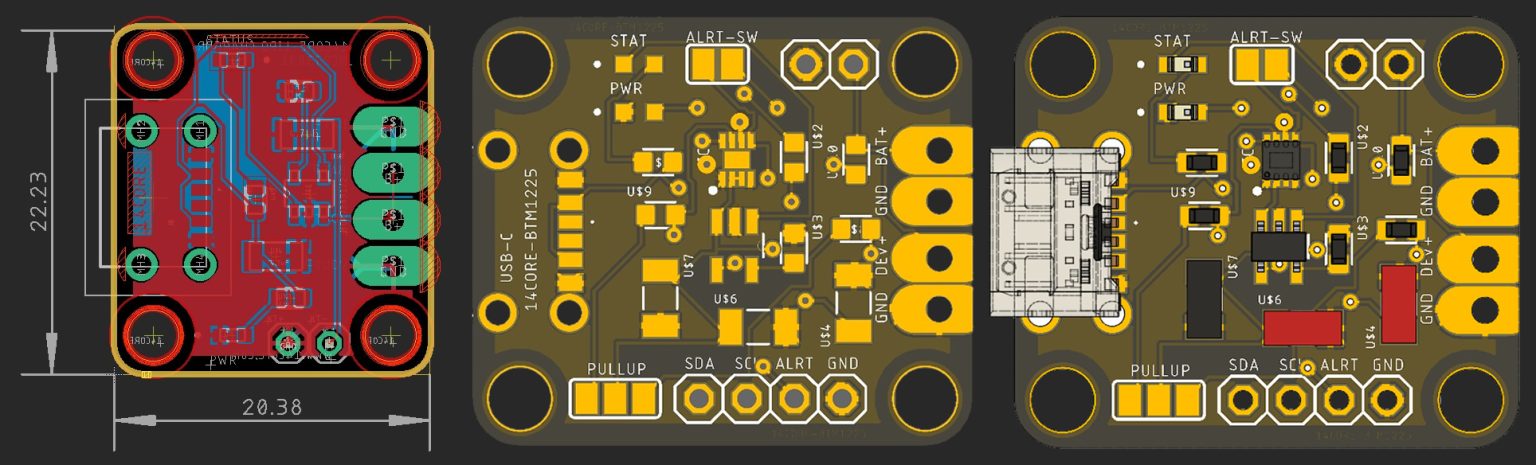 Wiring MCP73831 + MAX17048 Single-Cell Fully Integrated Li-Ion / Li-Po ...